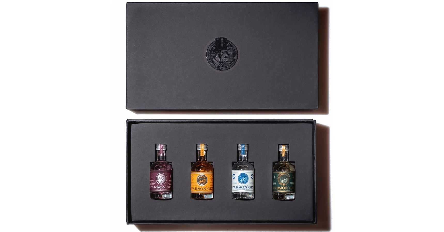 Parson Mini Gin szett 4x0,05L 40% dd.