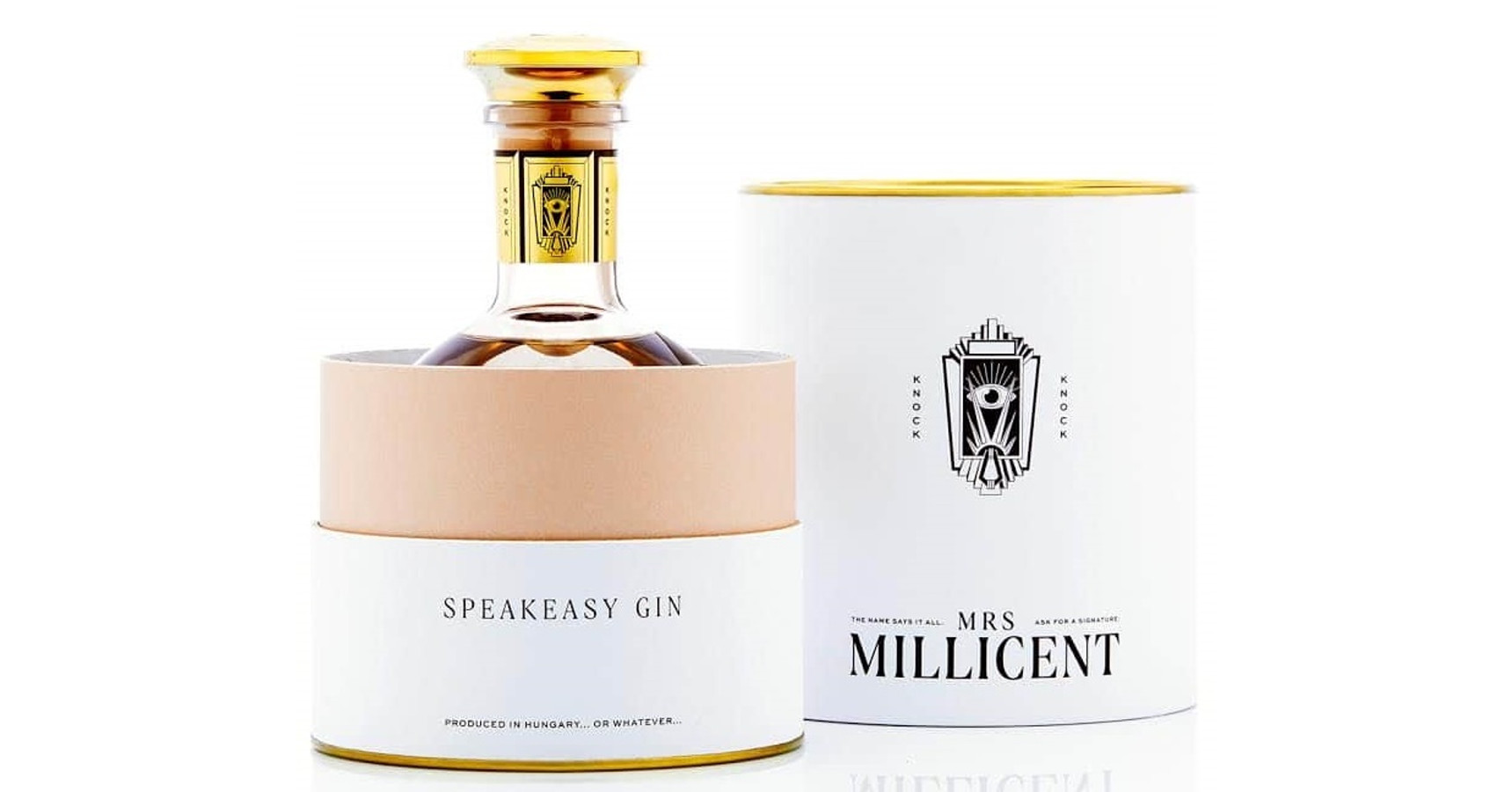 Mrs. Millicent Speakeasy Gin Díszdobozban 0,7 44,4% - GinShop