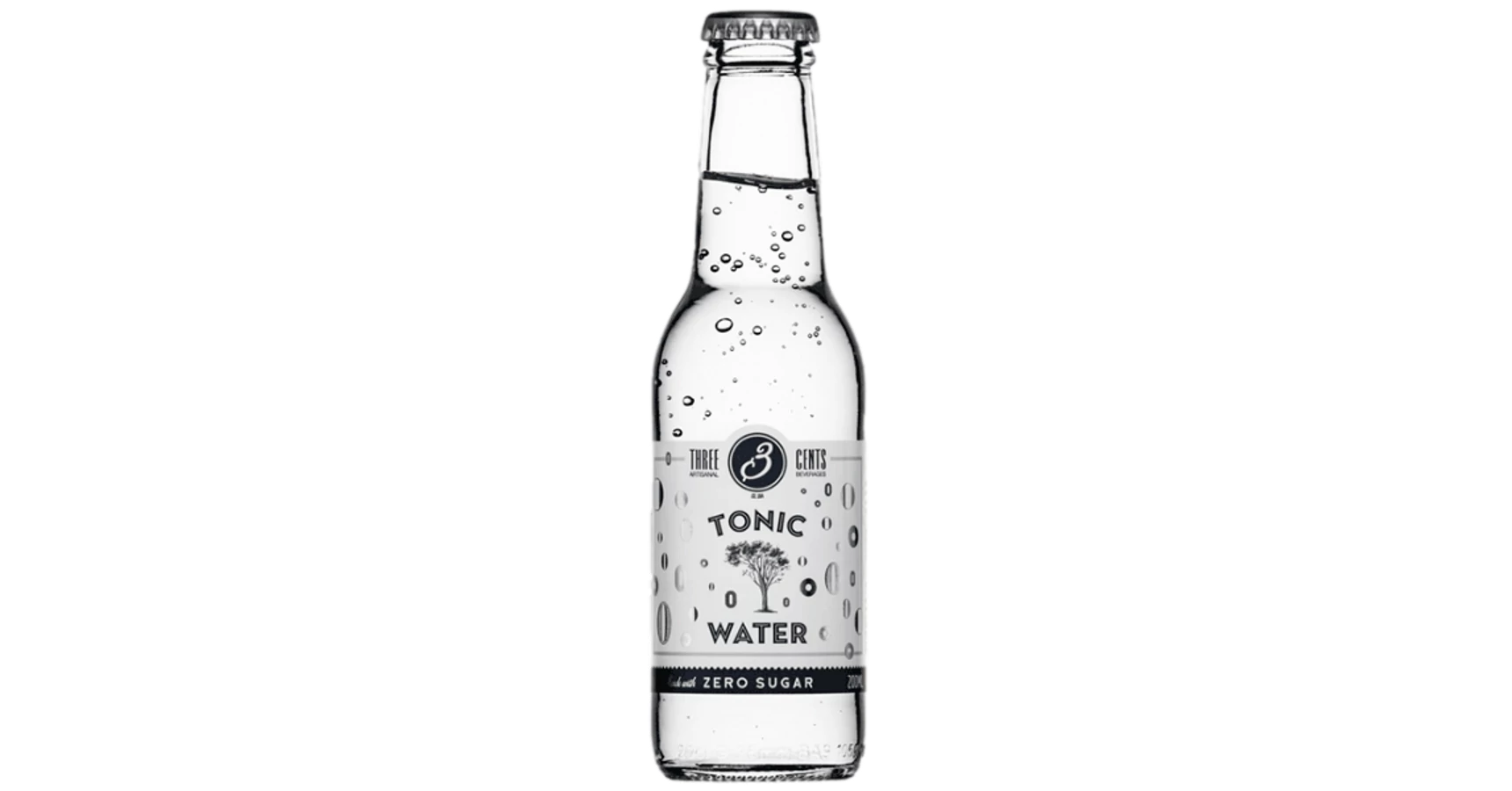 Three Cents - Tonic Water cukormentes tonik 200 ml